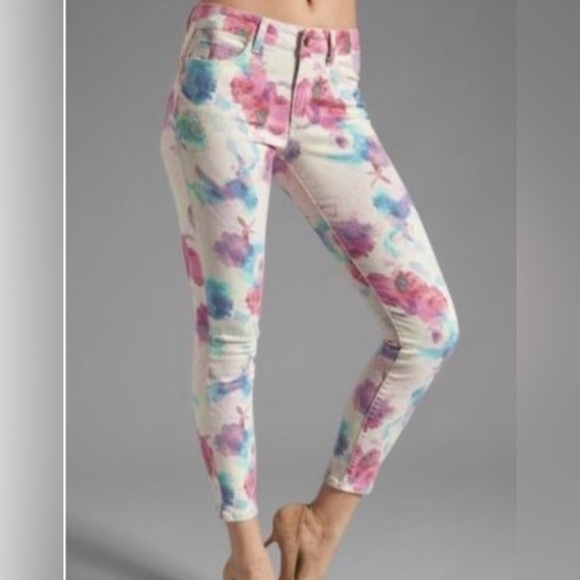Joe's Jeans | Jeans | New Joes Skinny Ankle Ink Rose Print Jeansso 27 ...